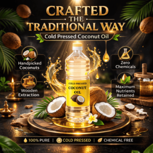 Cold Pressed Coconut Oil– 500 ml – InfiniGoal